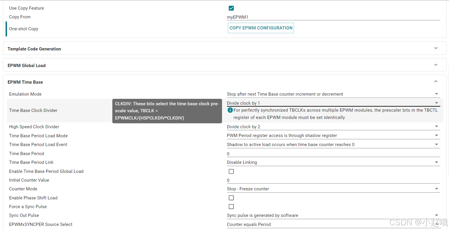 DSP用sysconfig配置自动生成三路互补EPWM，20Khz,带死区(适用28335（不含）以上的芯片)_dsp sysconfig-CSDN博客