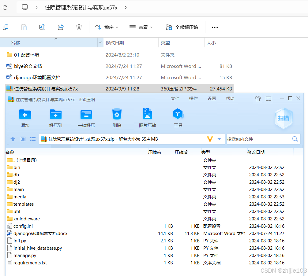 基于djangovue基于web住院管理系统设计与实现【开题报告程序论文】 计算机毕设 Csdn博客