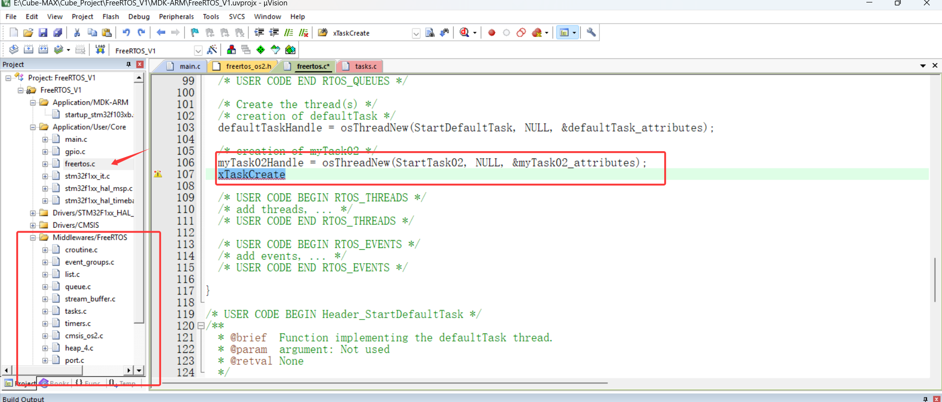 CubeMax使用FreeRTOS-CSDN博客