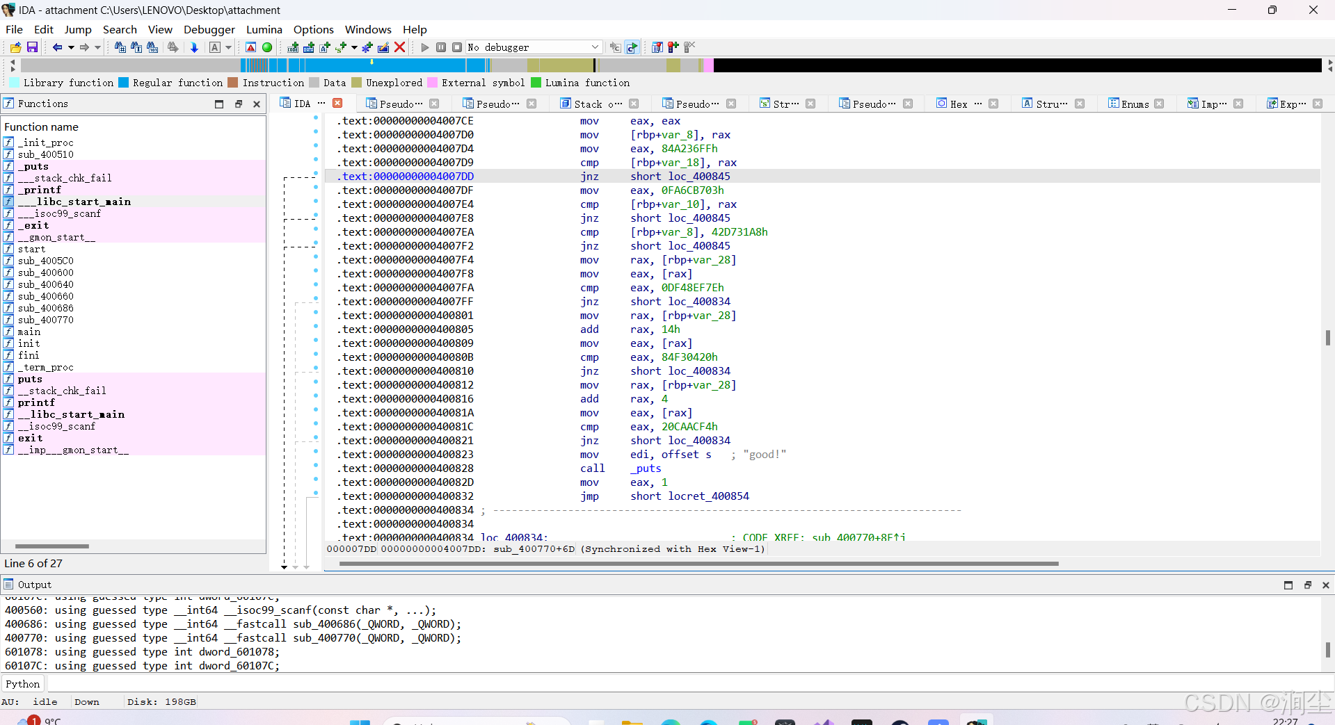BUUCTF之[GWCTF 2019]xxor（TEA）（保姆级教学）_buuctf tea-CSDN博客