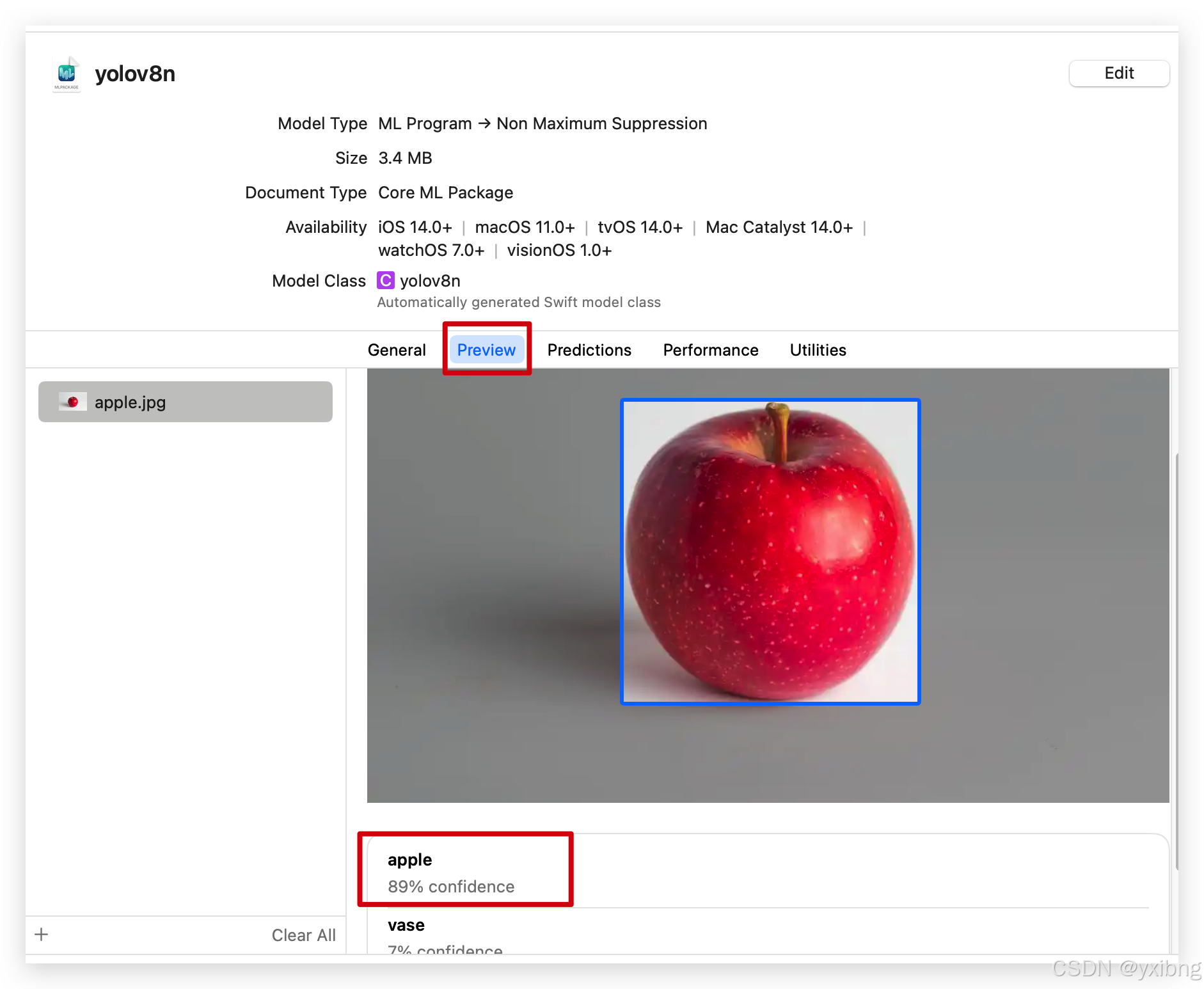 iOS 使用YOLOv8 实现物体检测功能_yolov8 ios-CSDN博客