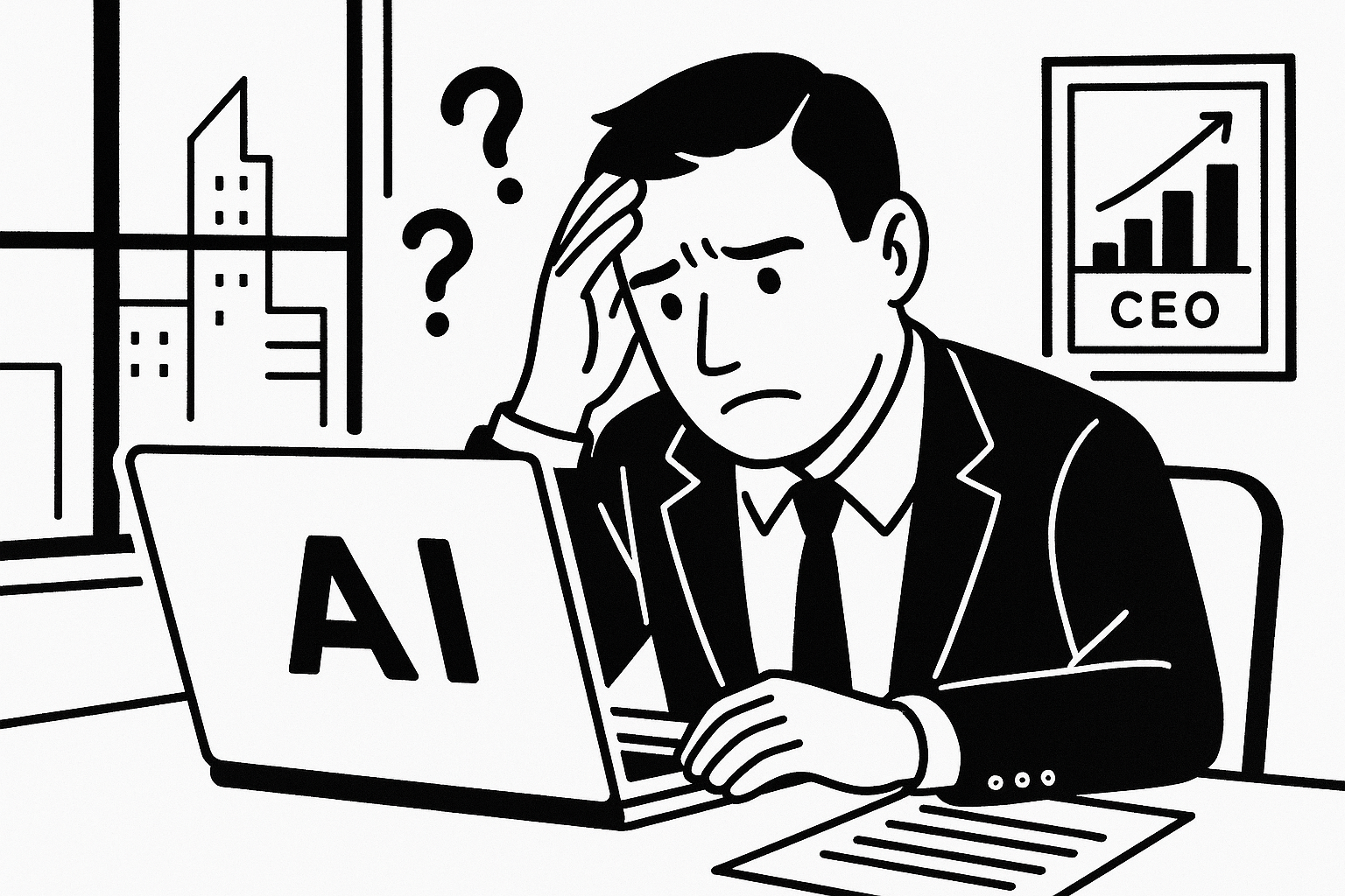 企业 AI 转型困难重重，CEO 该如何破局？-CSDN博客