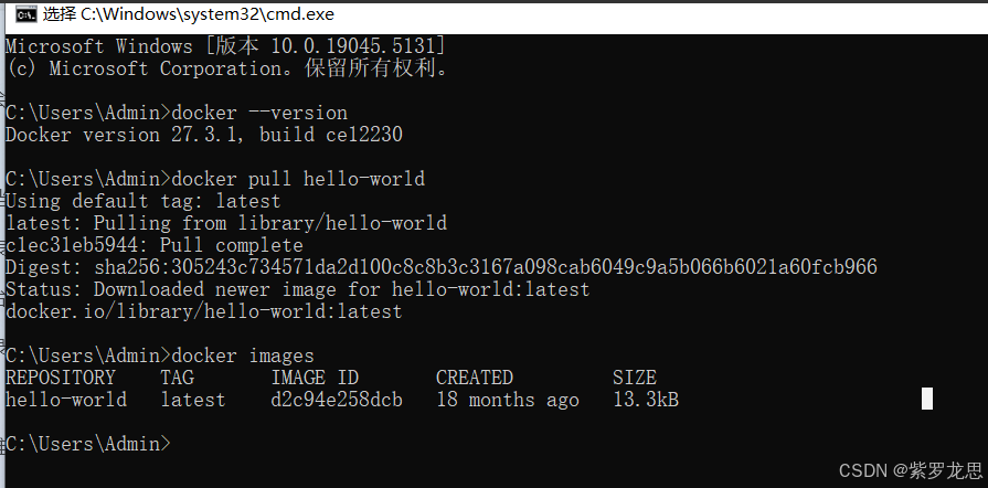 Windows安装docker_win10 docker 下载-CSDN博客