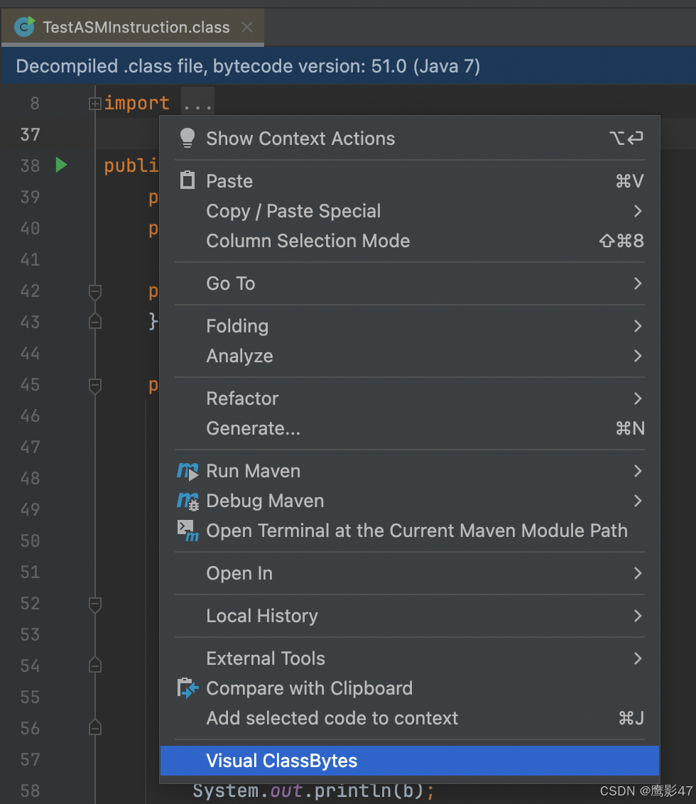 Java字节码编辑新工具:visualclassbytes Csdn博客
