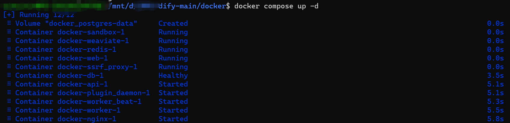 Windows平台上安装WSL和docker和Dify问题总结_dependency failed to start: container docker-db-1 -CSDN博客