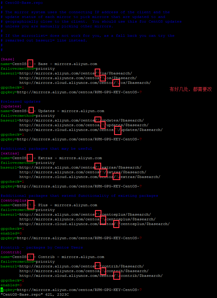 更新yum源为阿里的CentOS7镜像-CSDN博客