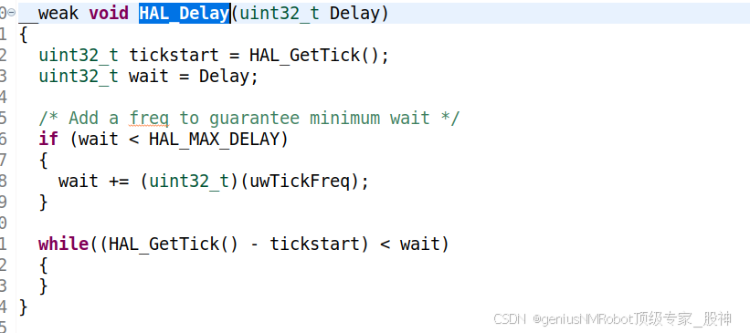 STM32中断处理函数中使用HAL_DELAY异常/卡死/无效_stm32 hal库 delay异常-CSDN博客