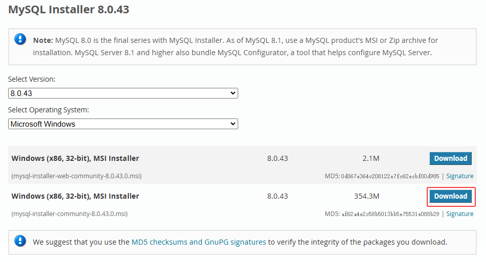 MySQL8.0.43详细安装教程(Windows系统)-CSDN博客
