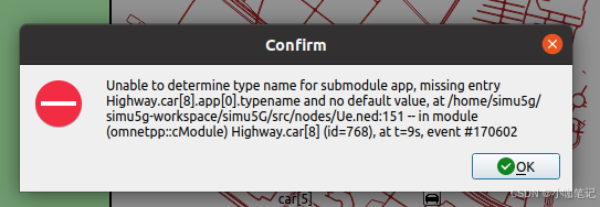 Simu5G安装、Highway.ned地图、路线无法显示问题及解决方案-CSDN博客