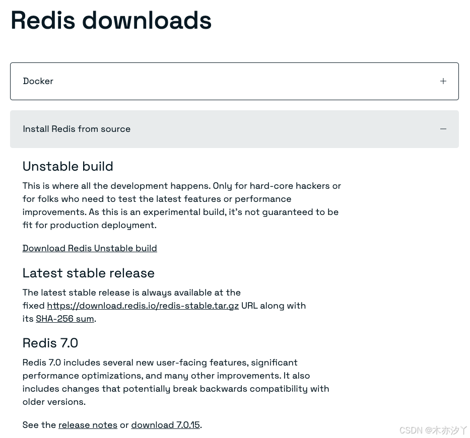 【基础篇】01-Redis安装部署-CSDN博客