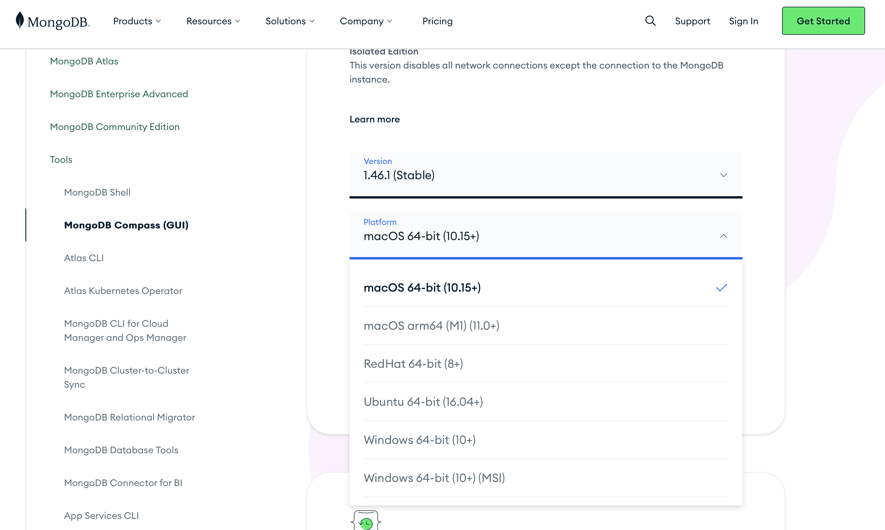 MongoDB设置密码并使用MongoDB Compass连接_mongodb admin默认密码-CSDN博客