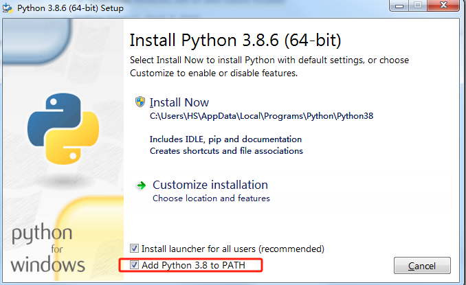 Win 7下载安装Python3.8步骤,并提供下载pycharm链接_pycharm win7-CSDN博客