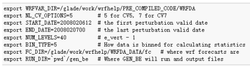 WRFDA运行日志 | 用GEN_BE制作背景误差场(be.dat)_wrf的be.dat文件怎么来-CSDN博客