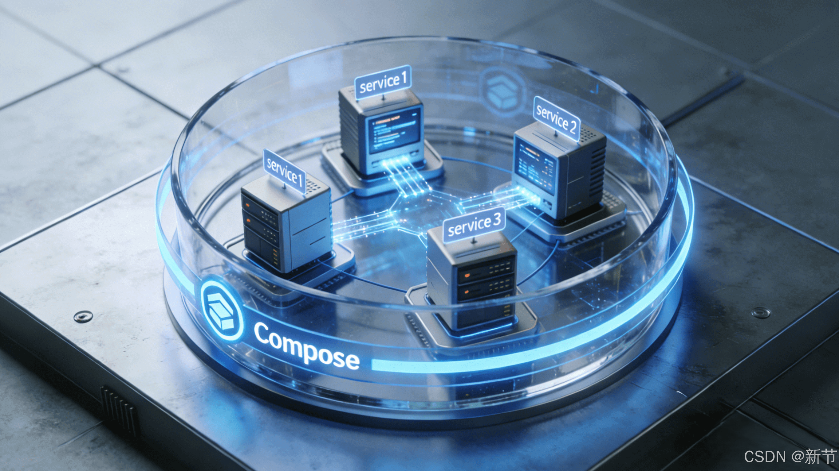 Docker Compose: 多容器应用的“编排说明书”-CSDN博客