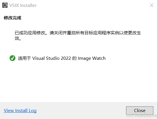 Opencv调试助手的安装、使用和卸载：VS2022+Image Watch插件_vs2022 imagewatch-CSDN博客