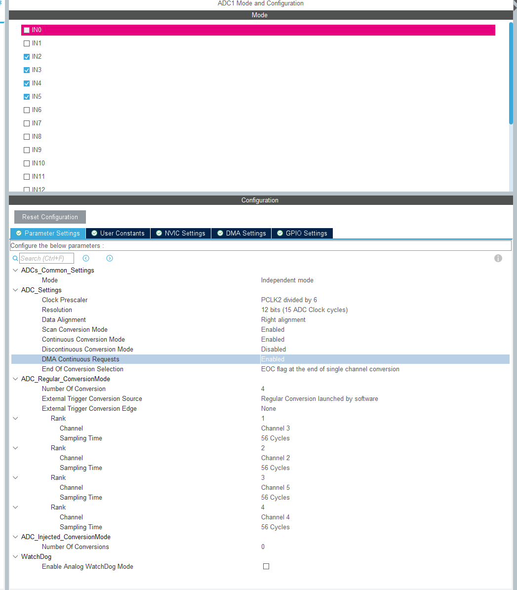 STM32F407 Cube多通道 ADC DMA采样_sm32f407过采样-CSDN博客