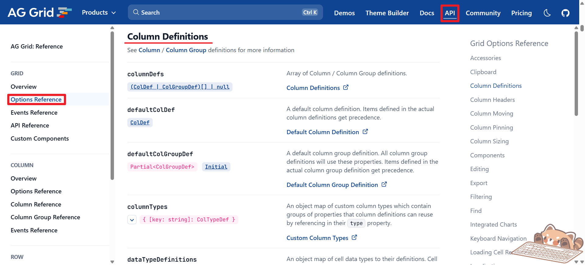 01 - 在 Vue3 中使用 AG grid-CSDN博客