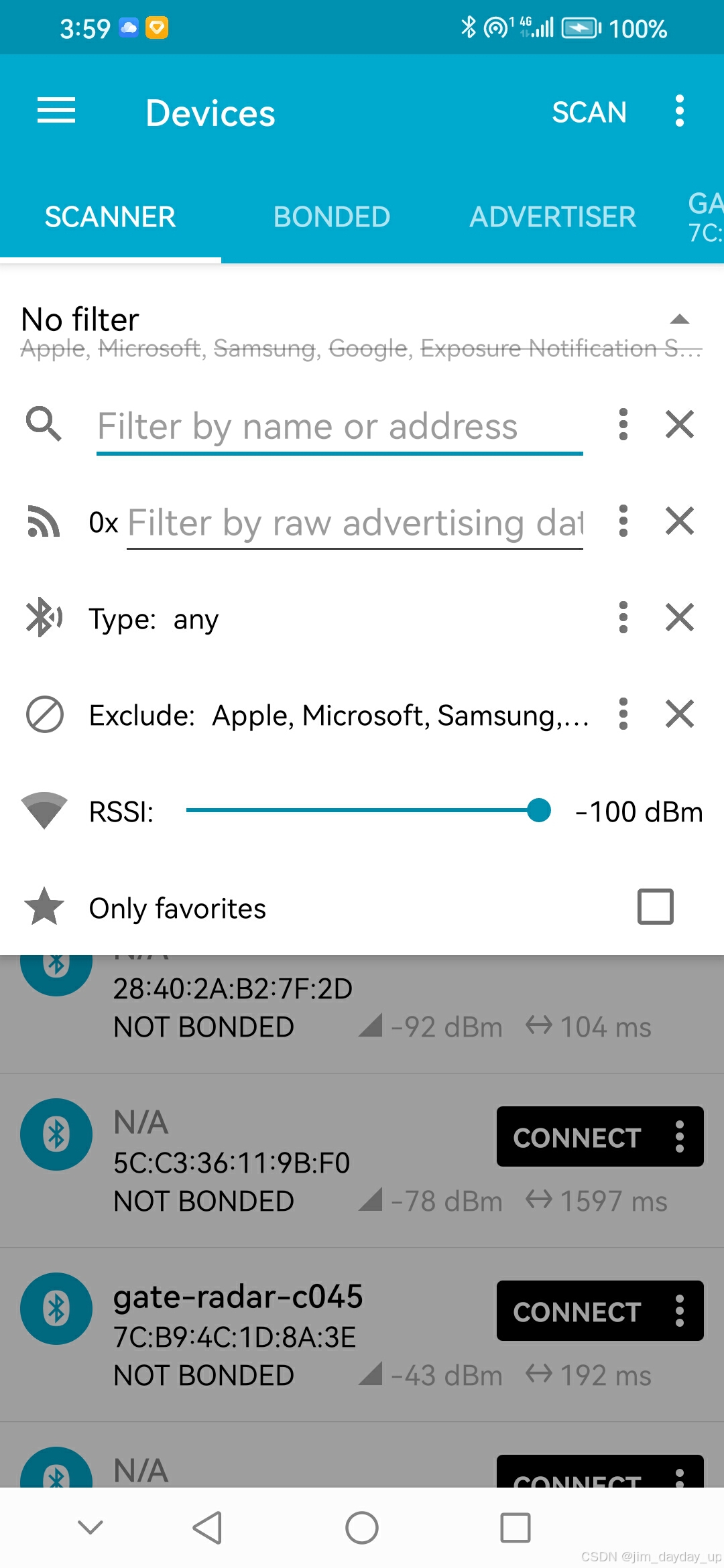 nrf Connect低功耗蓝牙APP 使用教程-CSDN博客