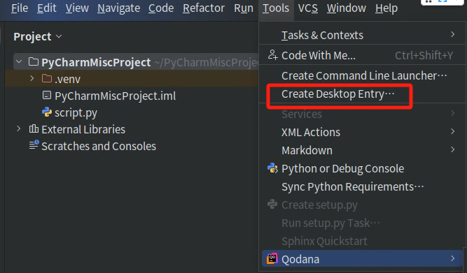 【Pycharm】linux系统下载的最新版pycharm没有快捷方式？-CSDN博客