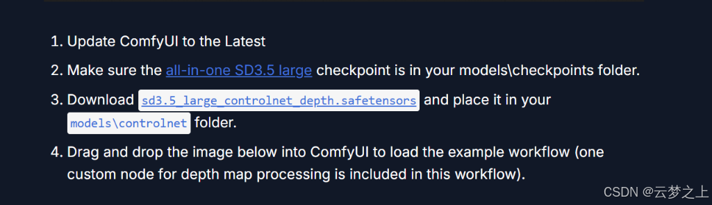 [ComfyUI]SD3.5+controlnet:可用Blur, Canny, and Depth_sd3.5 controlnet-CSDN博客