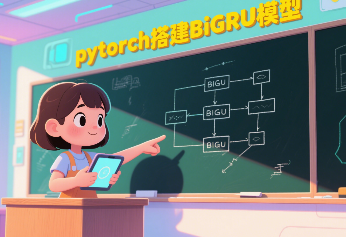 人工智能(pytorch)搭建模型12-pytorch搭建BiGRU模型，利用正态分布数据训练该模型-CSDN博客