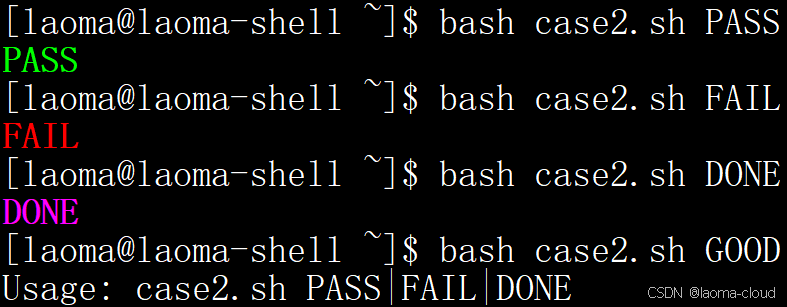 9.Shell 脚本 case 语句全解析：语法结构、模式匹配及多分支判断实战_shell脚本case用法-CSDN博客