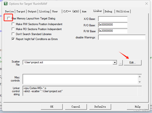 【Keil】在RAM里运行和调试程序_keil ram-CSDN博客