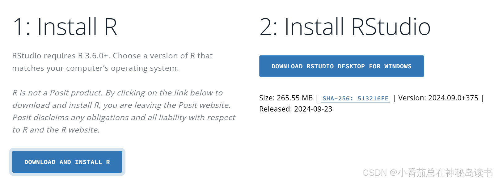 RGui & RStudio 安装（RGui下载后找不到怎么办）-CSDN博客