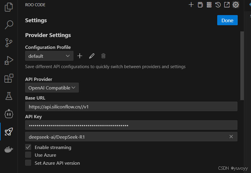 DeepSeek-R1 满血版 + VSCode 实现 AI 编程教程_硅基流动deepseek r1 roo code-CSDN博客
