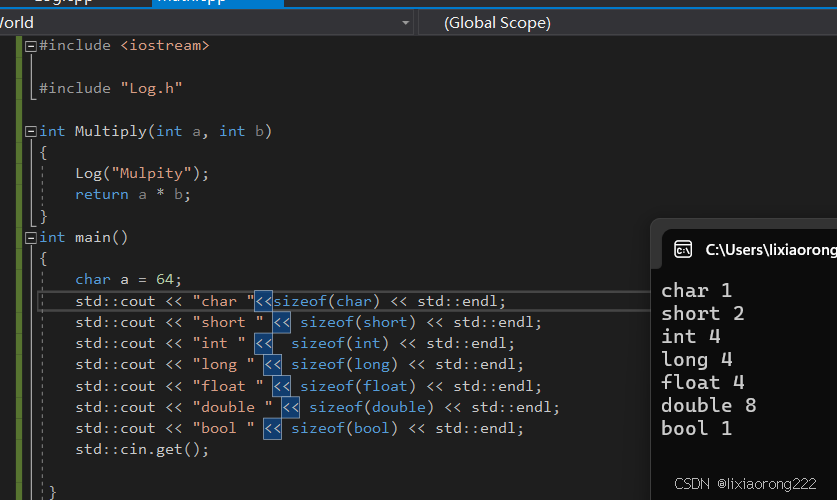 c++基础学习1-32_microsoft visual c++ 2017-CSDN博客