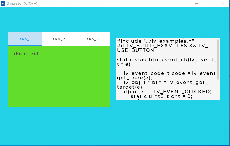 LVGL Tabview和Tileview详解-CSDN博客