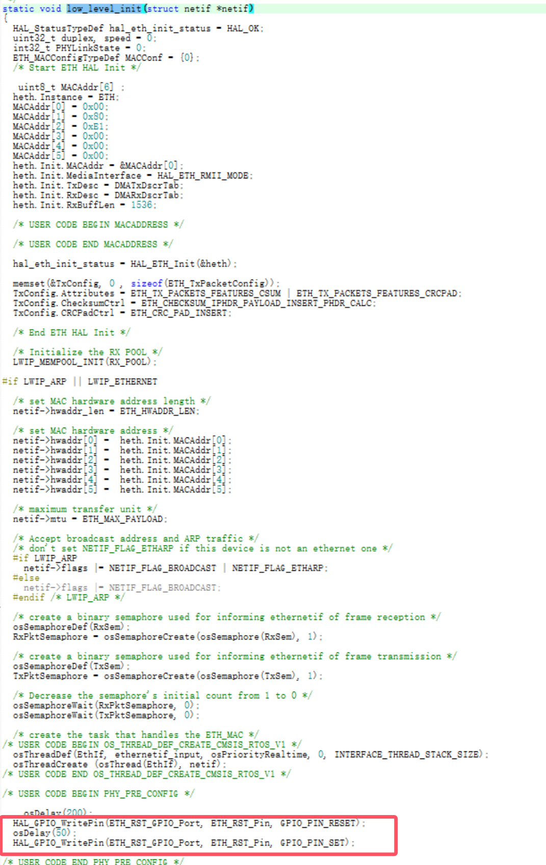 stm32h743 +cubemx+freertos+lwip LAN8720_stm32h743 freertos lan8720移植-CSDN博客
