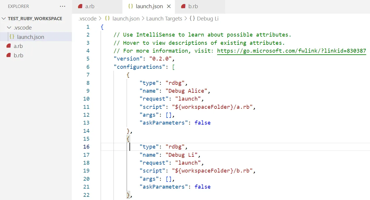 Ruby安装和VSCode调试_vscode ruby-CSDN博客