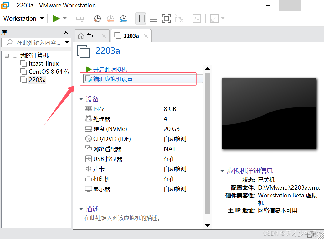 虚拟机安装Linux-CentOS8+_centos 8+-CSDN博客