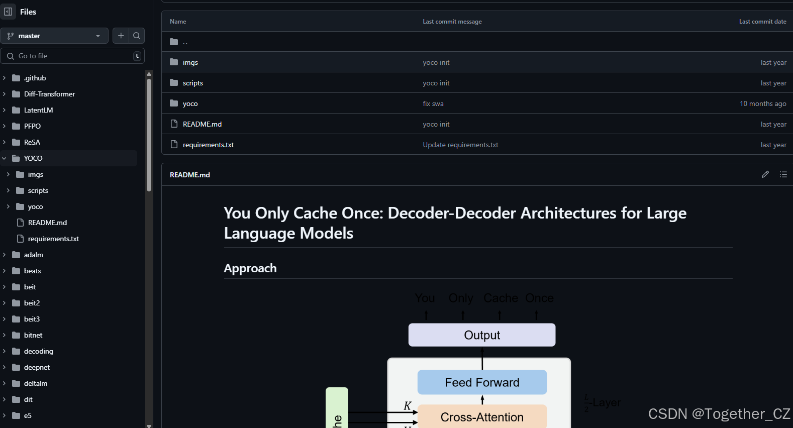 YOCO——You Only Cache Once: Decoder-Decoder Architectures for Language Models——您只需缓存一次：语言模型的解码器 ...