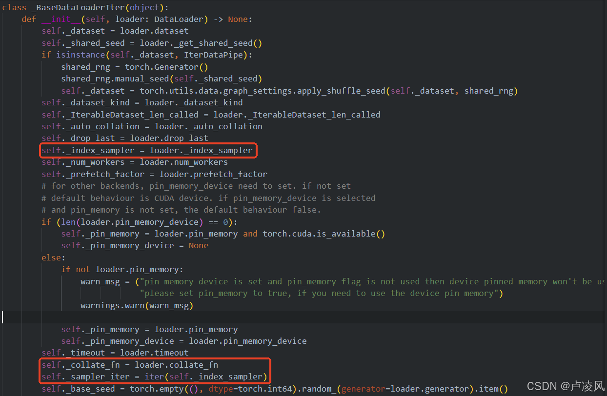 理解DataLoader的迭代逻辑_dataloader iter-CSDN博客
