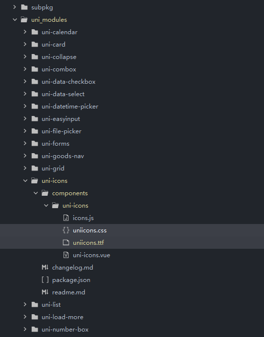 uniapp开发使用uni-icons添加自定义图标-CSDN博客