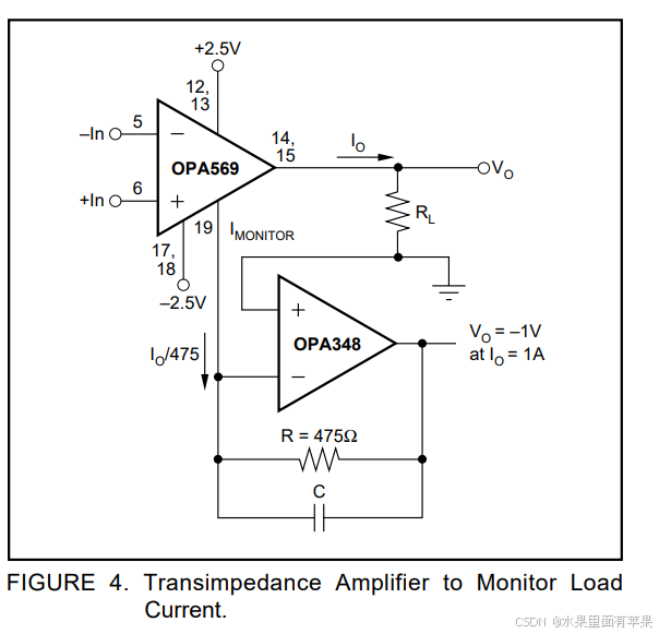 4-OPA569AIDWPR轨到轨运算放大器 输出电流2A 可调限流 泵浦TEC驱动-CSDN博客
