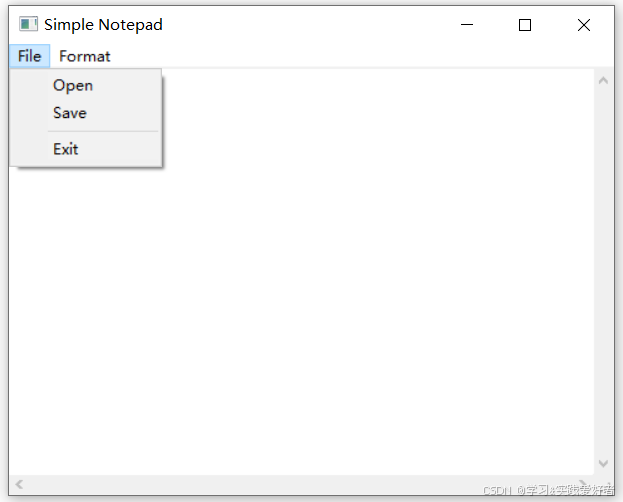在 Dev-C++中编译运行GUI 程序介绍（四）示例：带菜单的记事本程序_dev c++ gui-CSDN博客