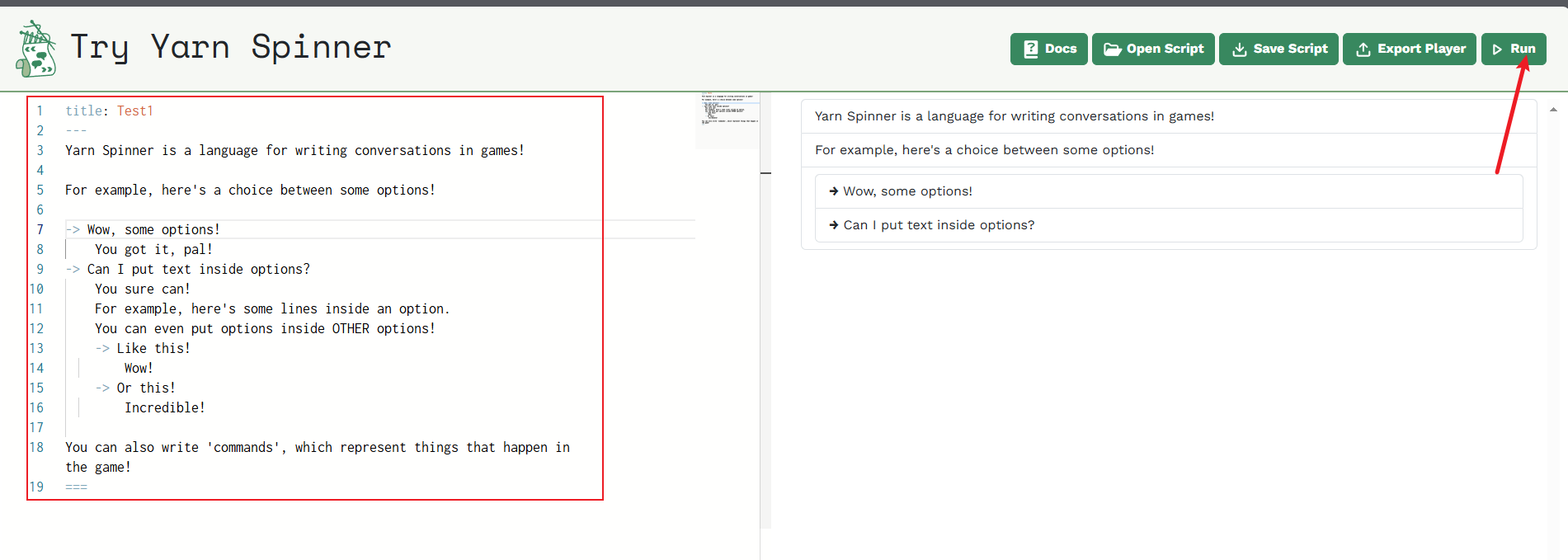 【推荐100个unity插件】对话系统插件——YarnSpinner-Unity插件_yarn spinner-CSDN博客