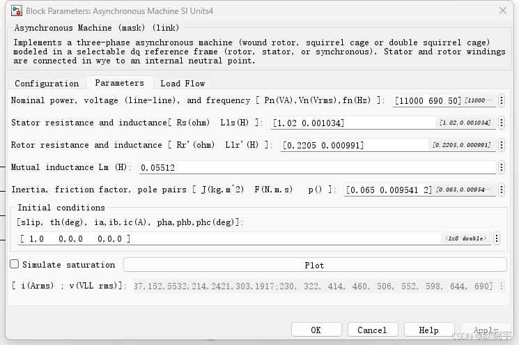 Simulink中Asynchronous Machine_simulink asynchronous machine-CSDN博客