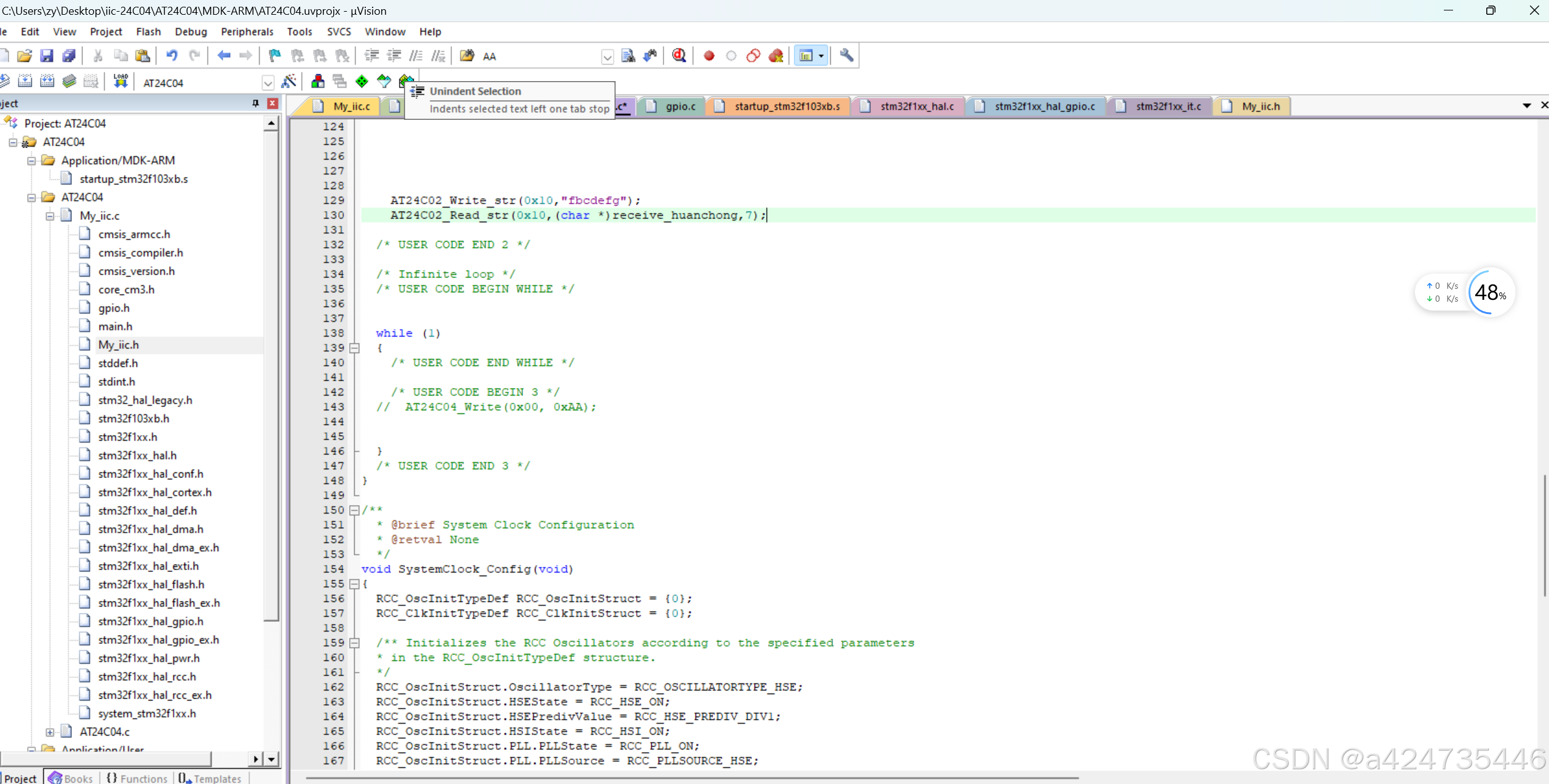 STM32 AT24C04例程_stm32 24c04-CSDN博客