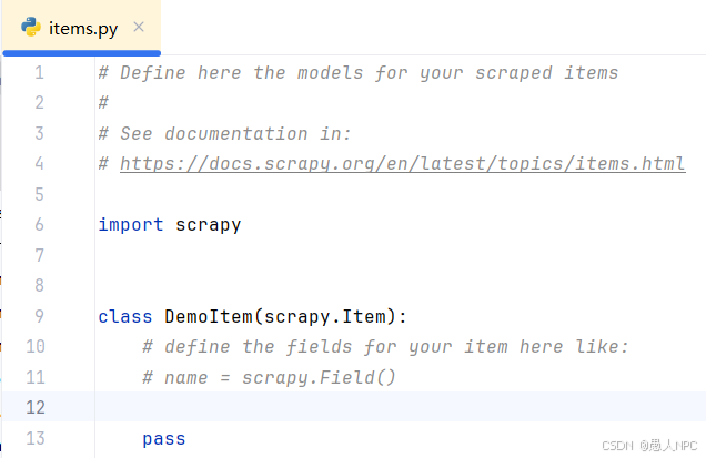 Python爬虫框架Scrapy初认识（一）-CSDN博客