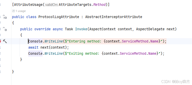 dotnet8简单使用AspectCore框架_aspectcore.extensions.dependencyinjection-CSDN博客