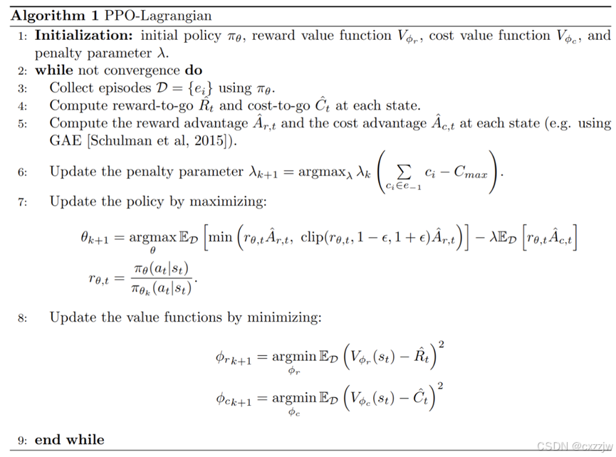 PPO lagrangian代码实现及解析_ppo-lagrangian-CSDN博客