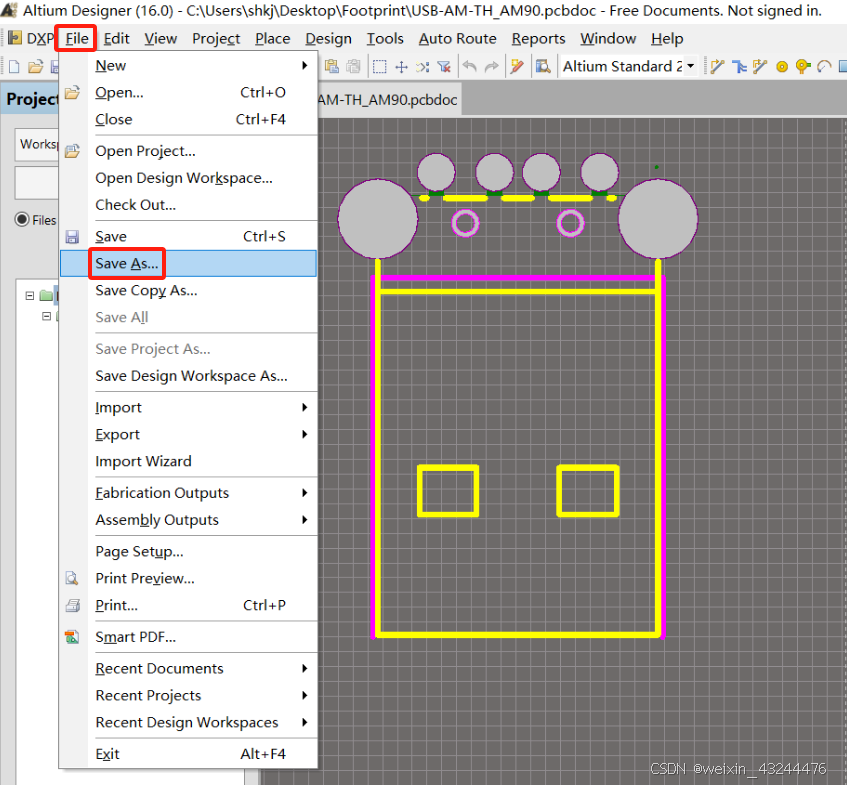 嘉立创EDA/Altium Designer封装转Cadence封装方法_嘉立创封装导入cadence-CSDN博客