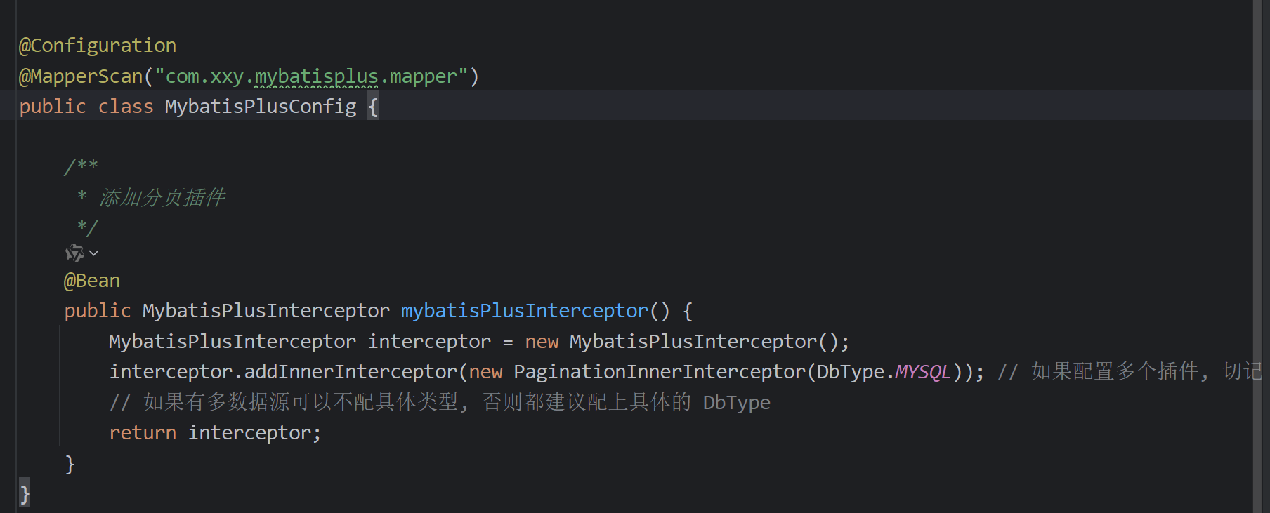 MybatisPlus分页插件（Spring boot3, MybatisPlus 3.5.9+）_mybatisplus3.5.9分页插件-CSDN博客