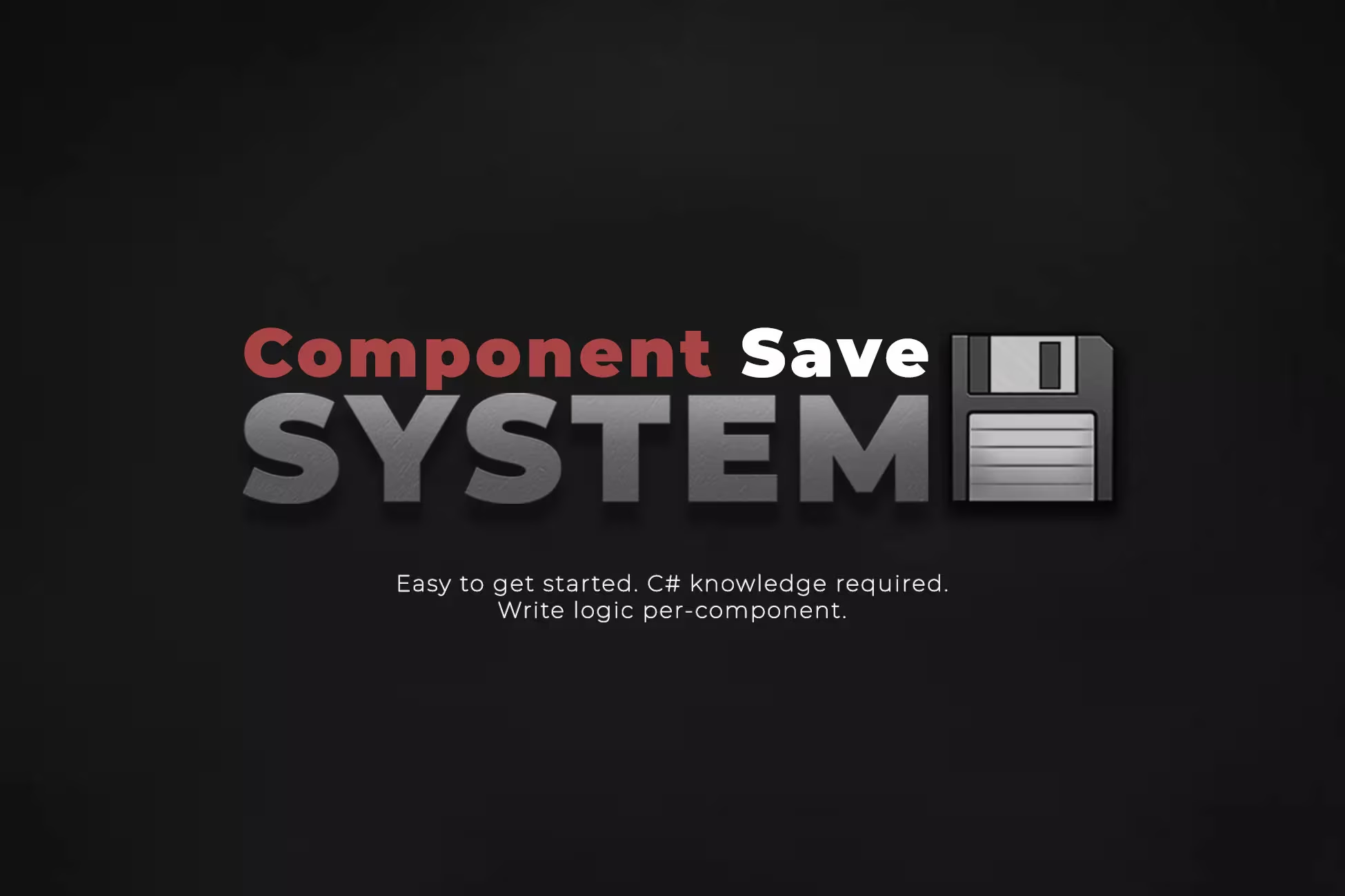 【Unity 轻量级存档系统插件】Component Save System 旨在让你以最小的工作量保存和恢复任意组件（Component）中的数据-CSDN博客