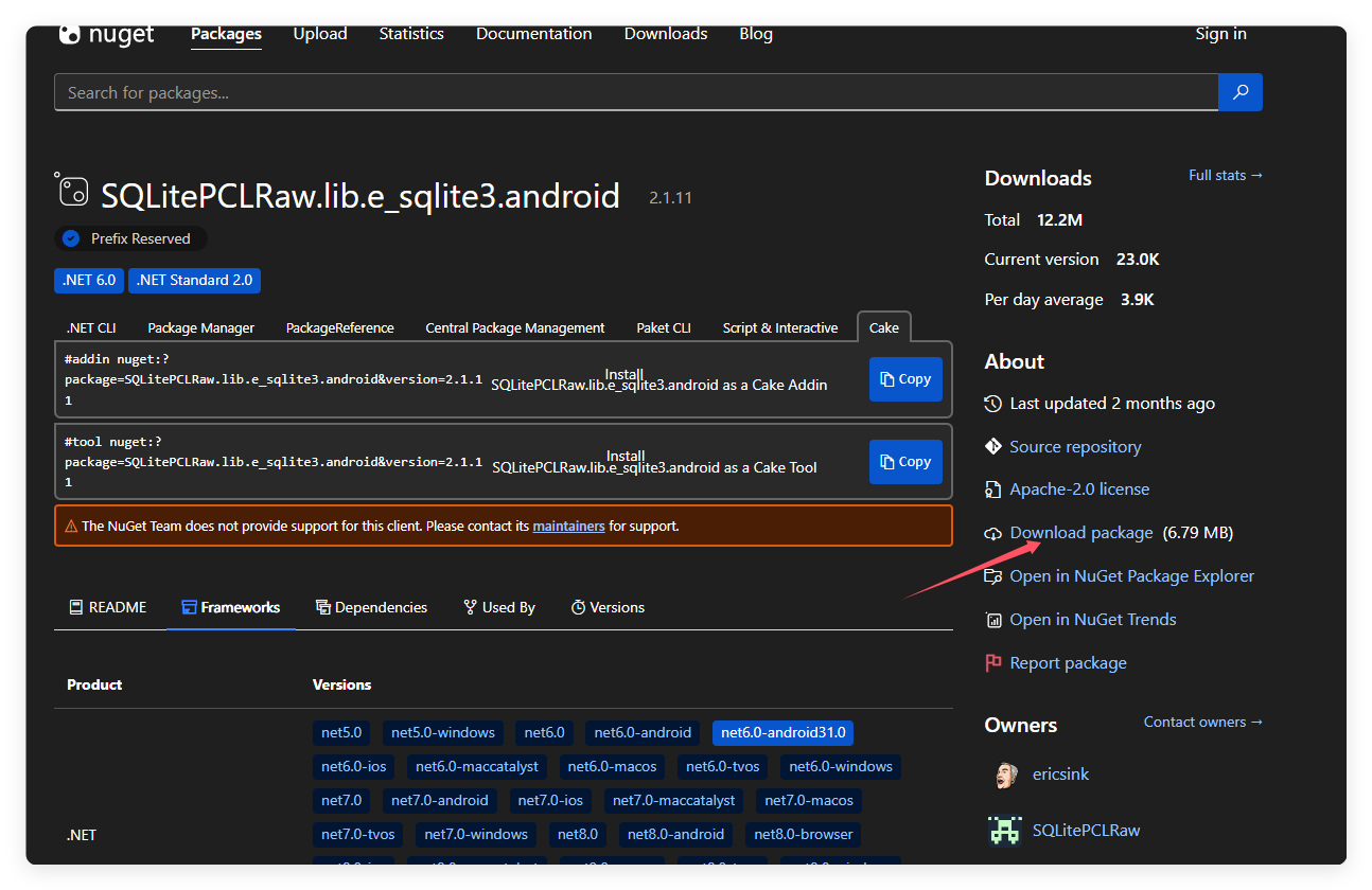 Unity在Android平台下使用SqlSuager会提示报错The type initializer for ‘Microsoft.Data.Sqlite.SqliteConnection ...