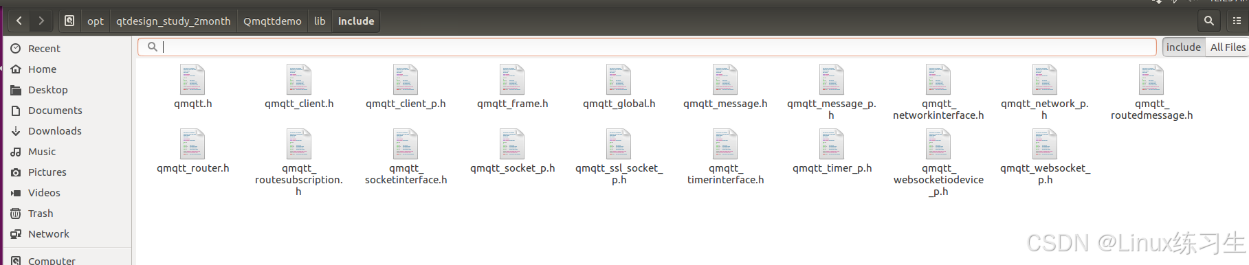 基于Ubuntu系统，在qt上部署第三方库qmqtt，适用于所有qt版本_qt mqtt库-CSDN博客